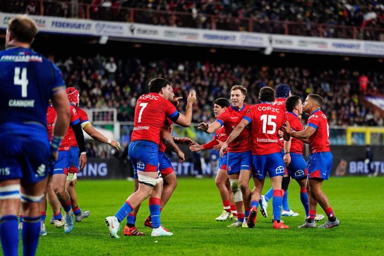Italy overcomes competitive Chile to win 34-19 in first ever rugby meeting