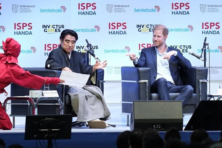 Prince Harry lauds the healing power of sports as he kicks off a ...