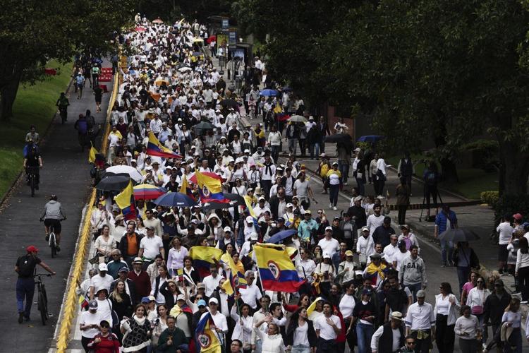 AP PHOTOS: Colombians pray for Sen. Miguel Uribe Turbay after ...