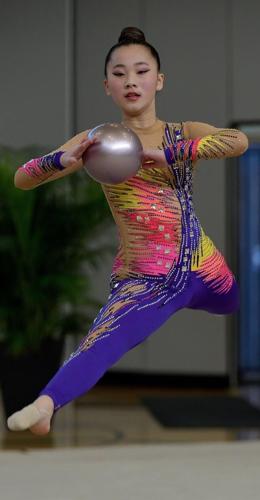 Rhythmic gymnasts take Burlington