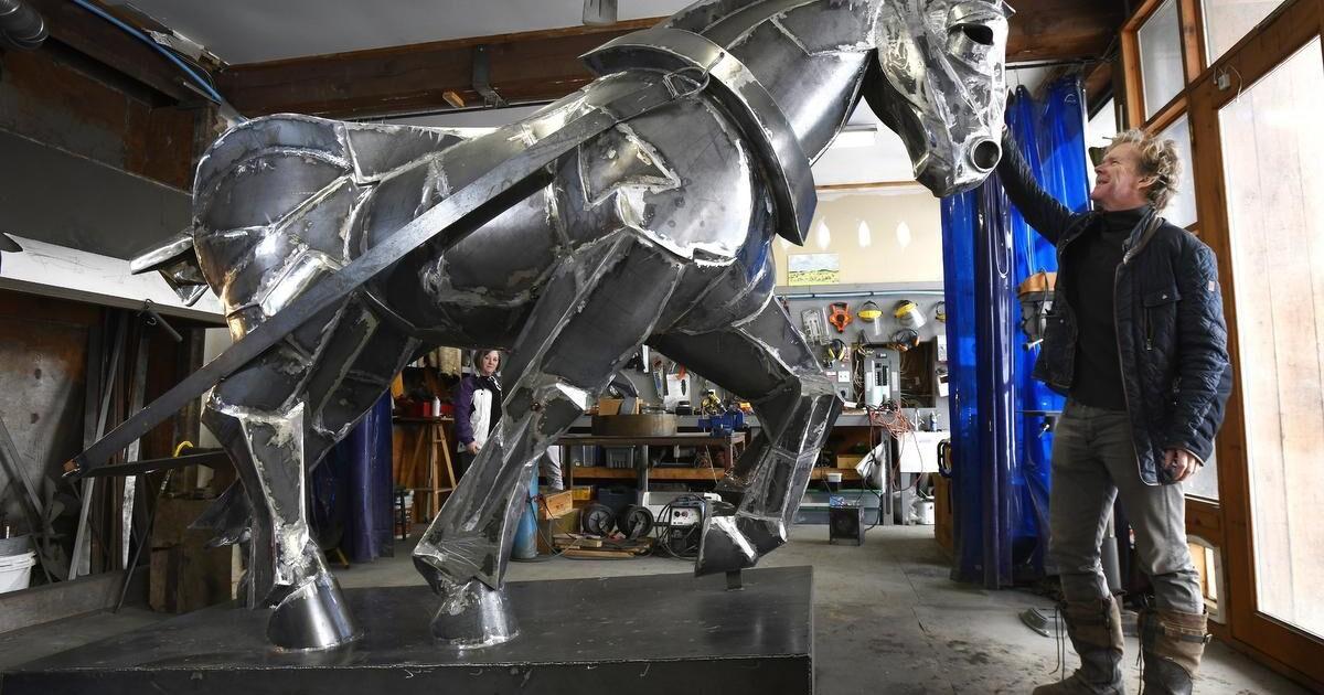The clean fusion power of Patrick Bermingham’s man-made horse