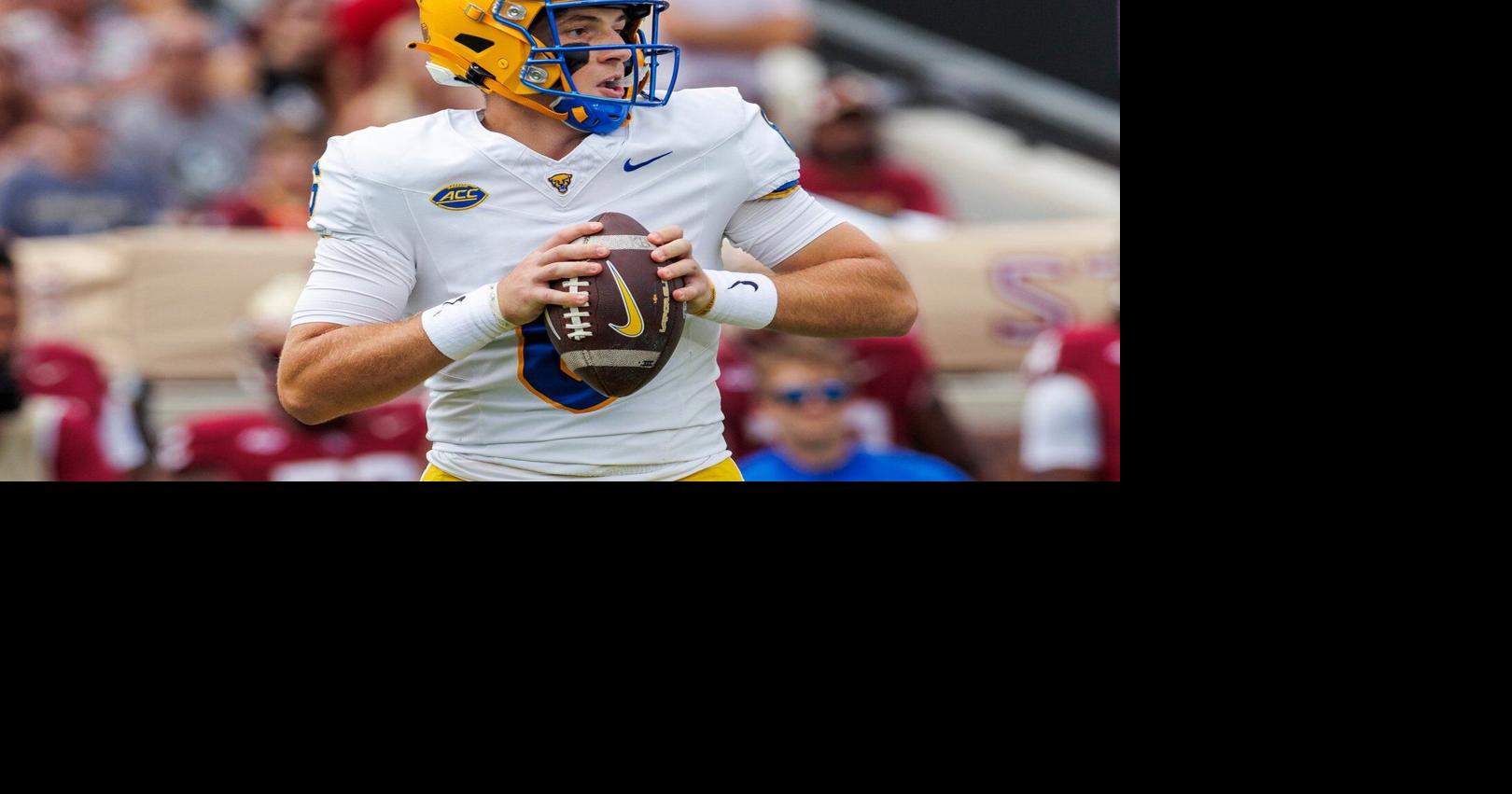 Mason Heintschel throws for 321 yards, two TDs to Desmond Reid in Pitt ...