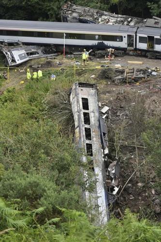 Rail operator fined 6.7 million pounds in Scottish train crash that ...
