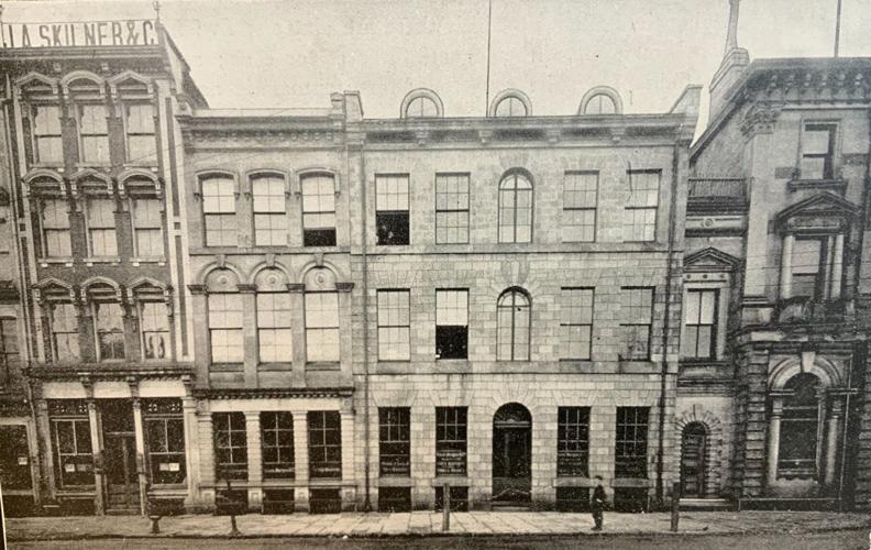 Collapsed Gore Park buildings once burnt to the ground