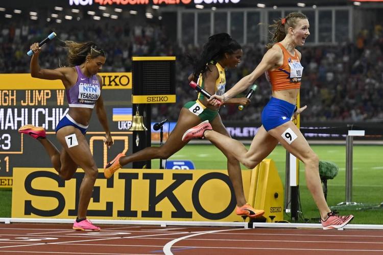 Ukraine's best high jumper wins gold for her country at world championships