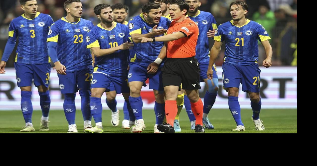 UEFA set to crack down on players intimidating referees at Euro 2024