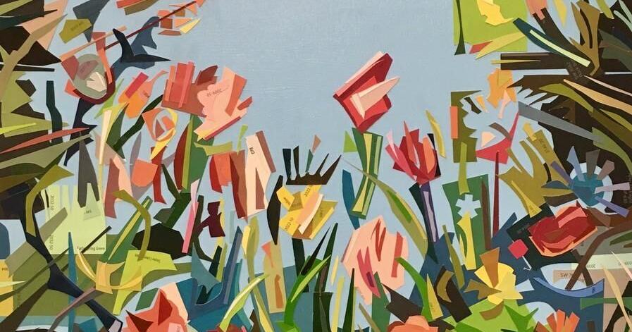 Hamilton artist Adam Matak’s flower collages grow out of unconventional ...