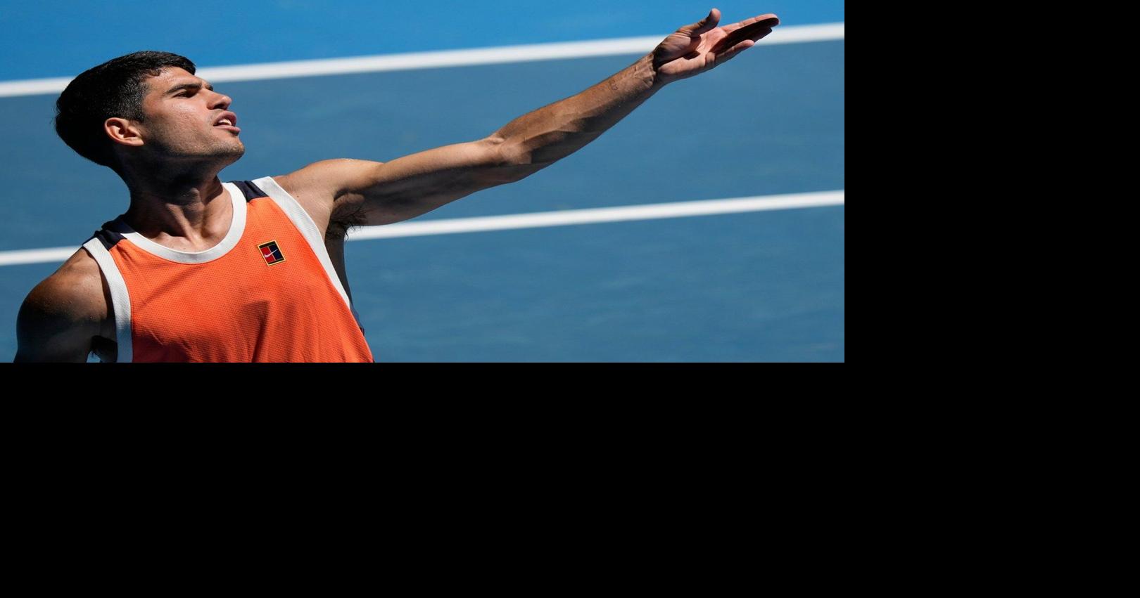 Top-ranked Sabalenka and Alcaraz advance on an opening day of records ...