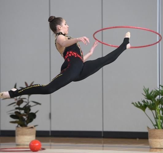 Rhythmic gymnasts take Burlington