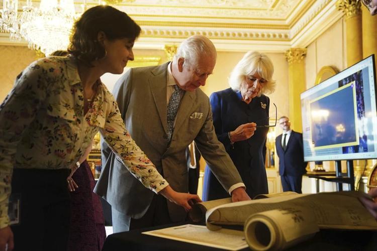 A scroll for the king, a website for the people: Coronation document to ...