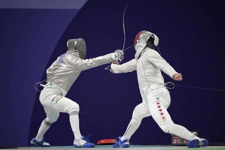 Historic Olympic streak ends in a shocking upset as Hungarian fencer ...