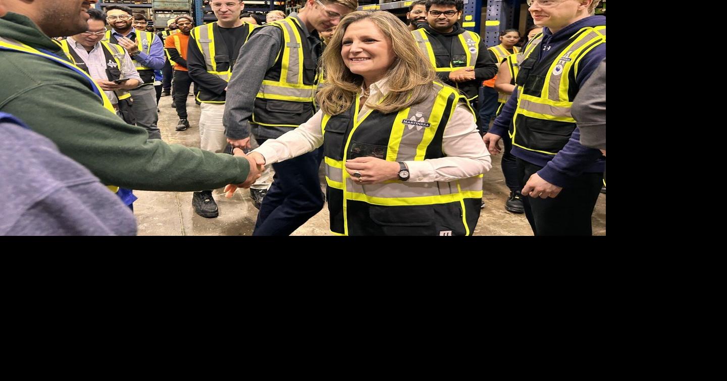 Freeland promises Carney a key cabinet role if she becomes prime minister
