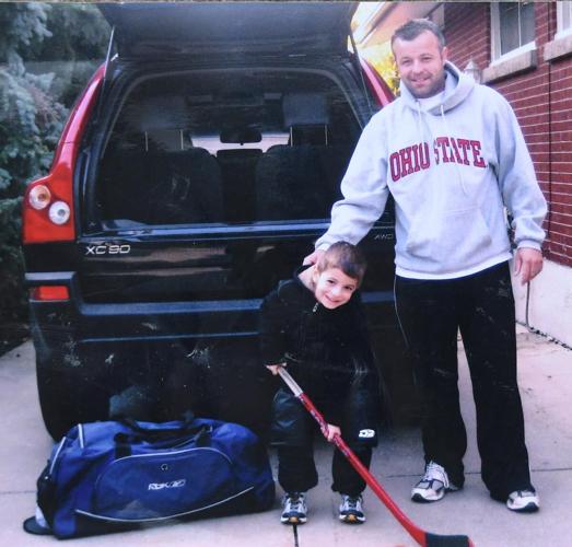 Dad got him started on the journey. On Saturday, he finished it.