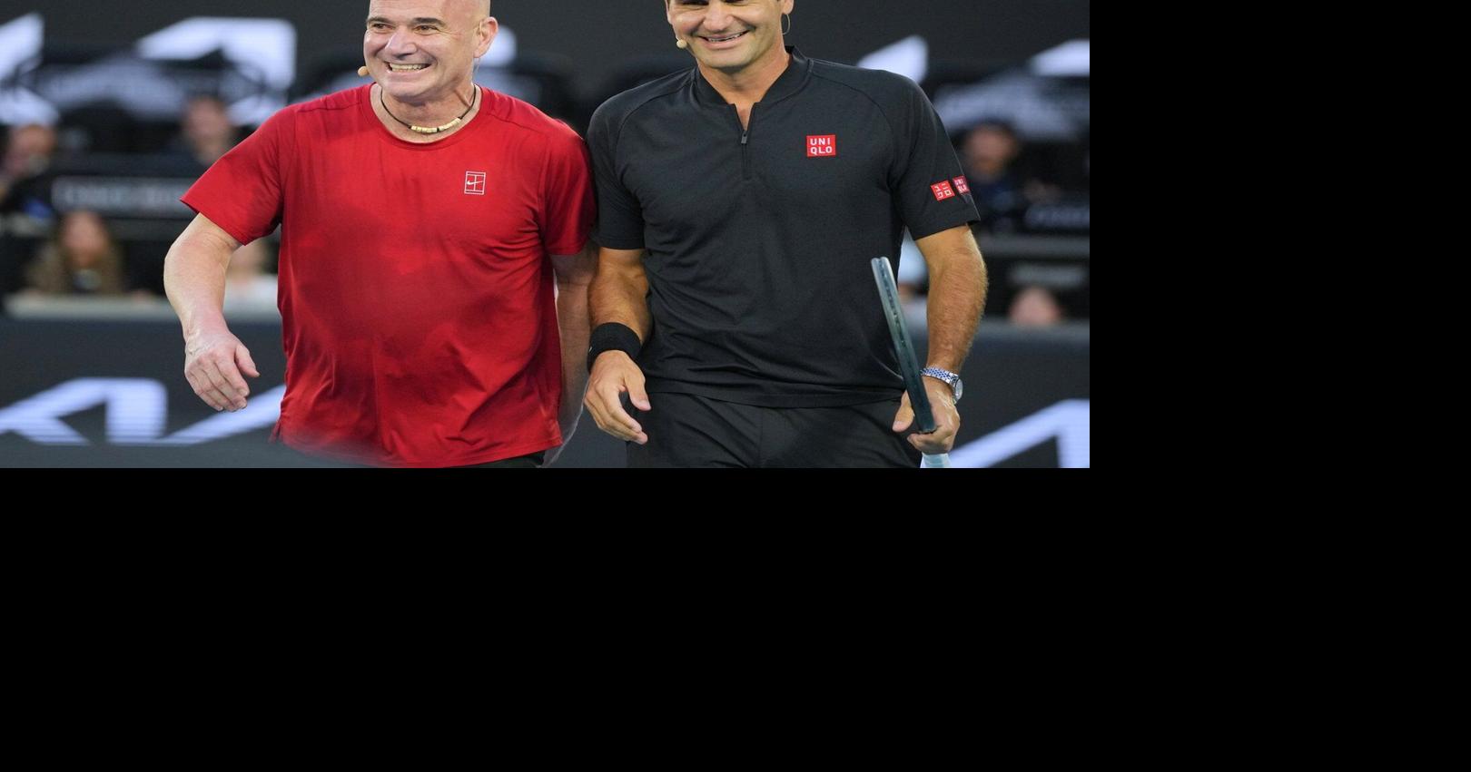 Roger Federer steals the show at Australian Open's first formal opening ...