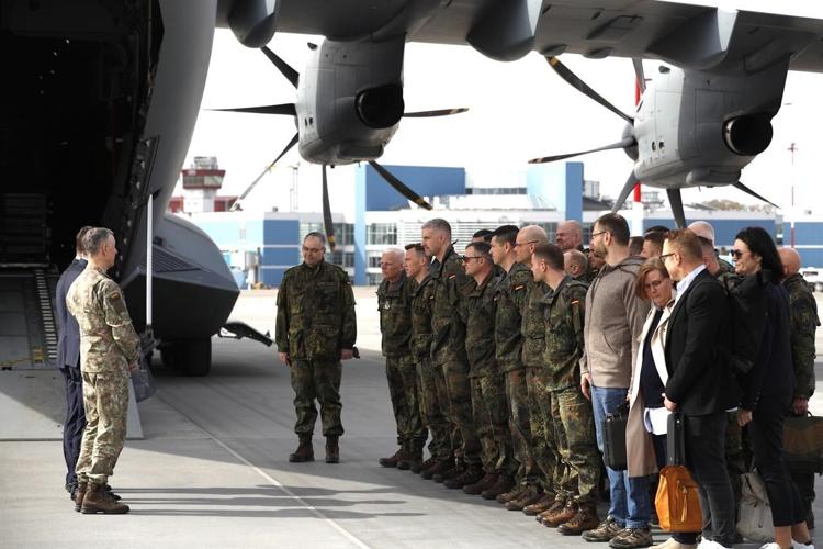 German troops arrive in Lithuania, their first long-term foreign ...