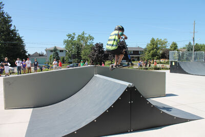 Binbrook skate park opens