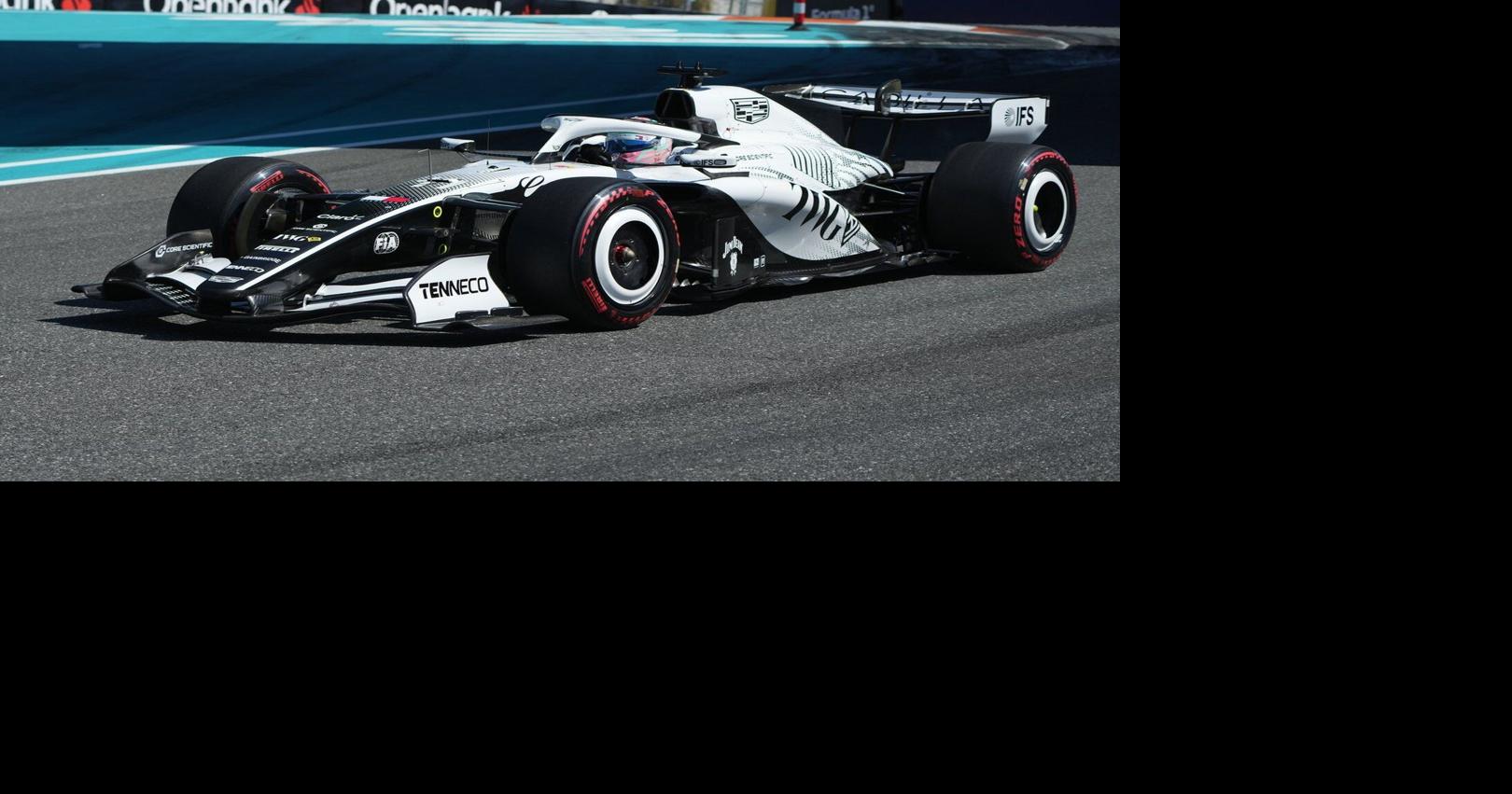 Cadillac’s new F1 team makes its US debut in Miami as both cars finish ...