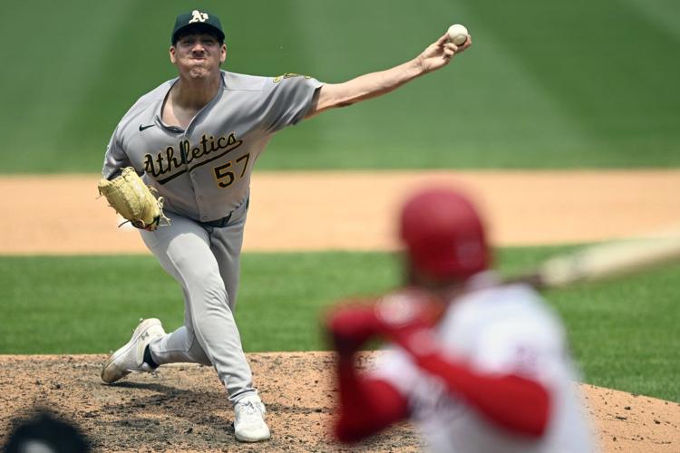 Athletics rookie Jacob Lopez finds zone, strikes out 10 to help A's ...
