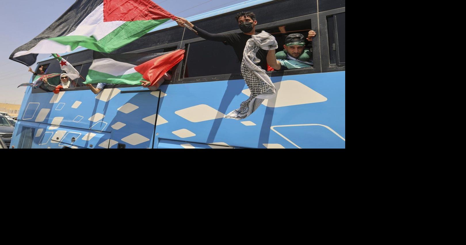 Convoy arrives in Libya en route to Gaza to challenge Israel's blockade ...