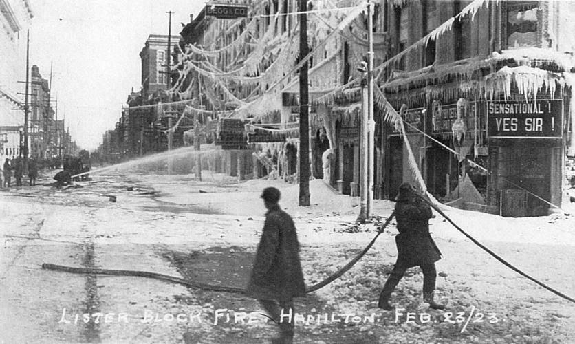 The devastating fire that led to the creation of the Hamilton fire ...