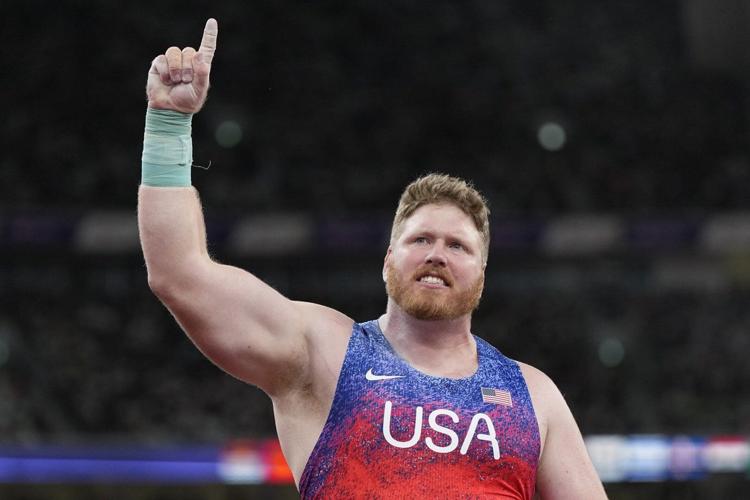 Ryan Crouser beats injury and wins his third world shot put title to go with three Olympics golds