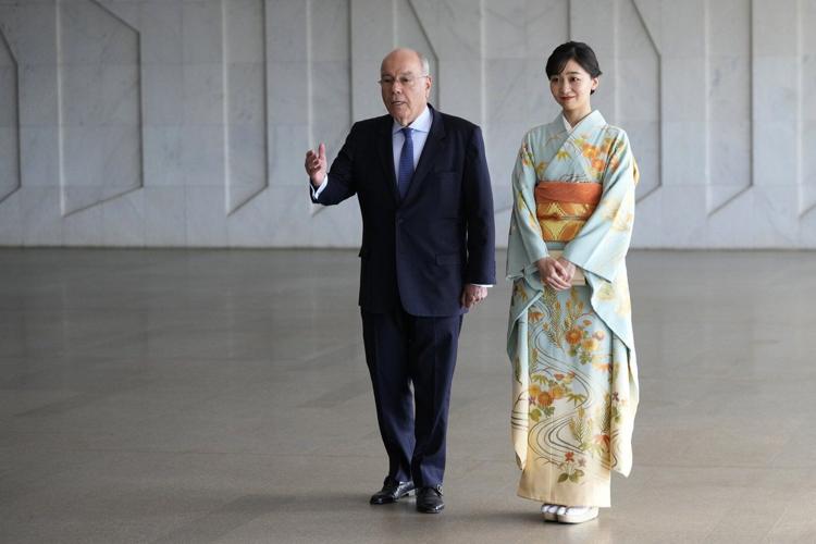 Japan's Princess Kako addresses Brazil's Congress, meets with Lula in ...