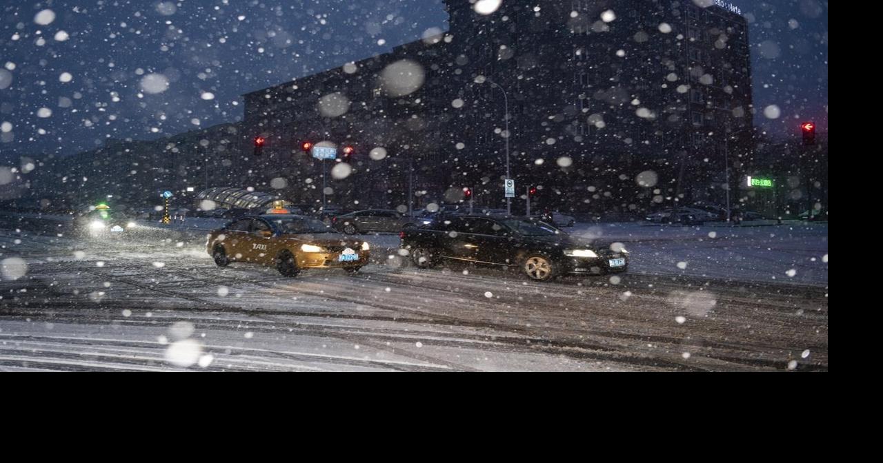 Northeast China sees first major blizzard this season and forecasters ...