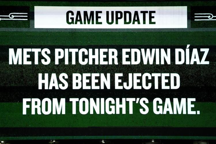 Mets' Díaz begins serving 10-game suspension after ejection for having ...