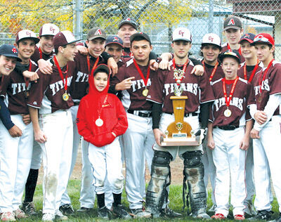 Titans win second straight baseball title