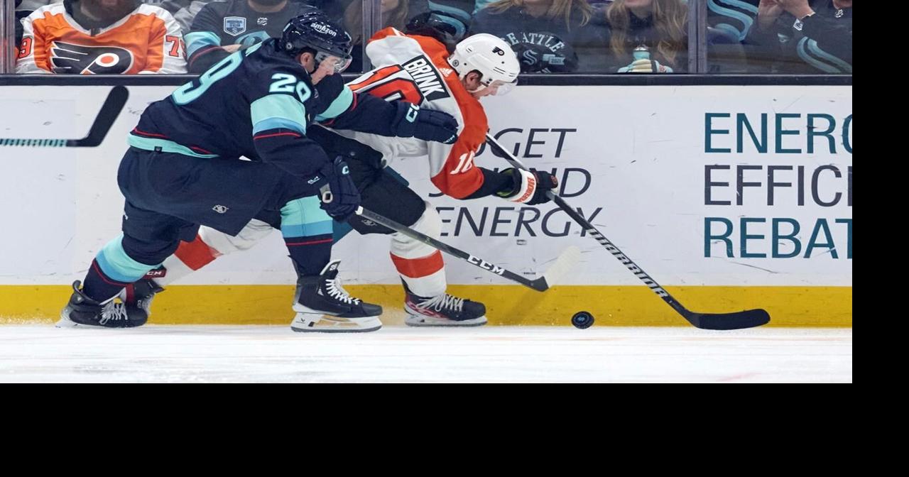 Justin Schultz scores in OT to give Kraken 2-1 win over Flyers