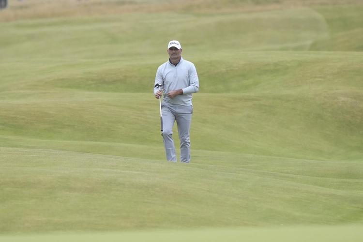 A year after leukemia diagnosis, golfer Michael Hendry plays at British ...