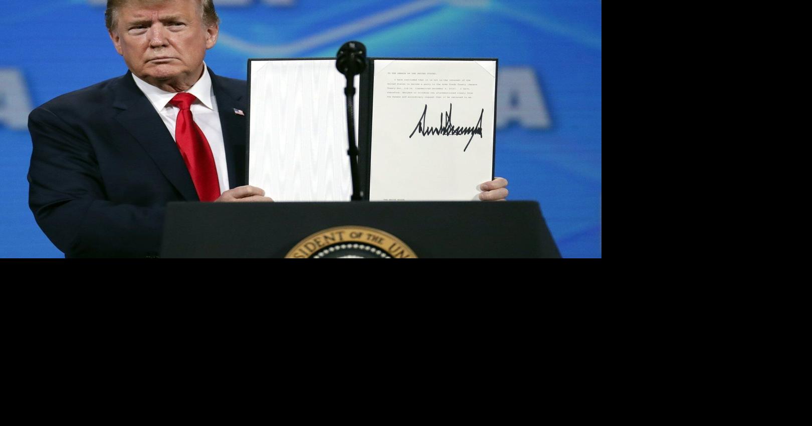 Trump's signature, a symbol of presidential power, is under new ...