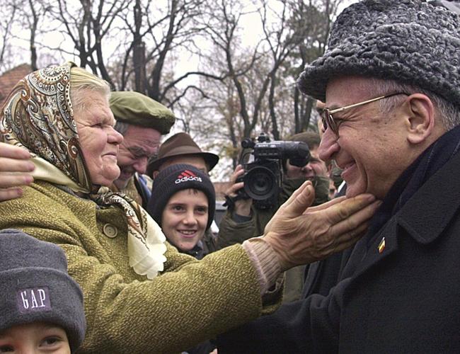 Ion Iliescu, Romania's first freely elected president after 1989 ...