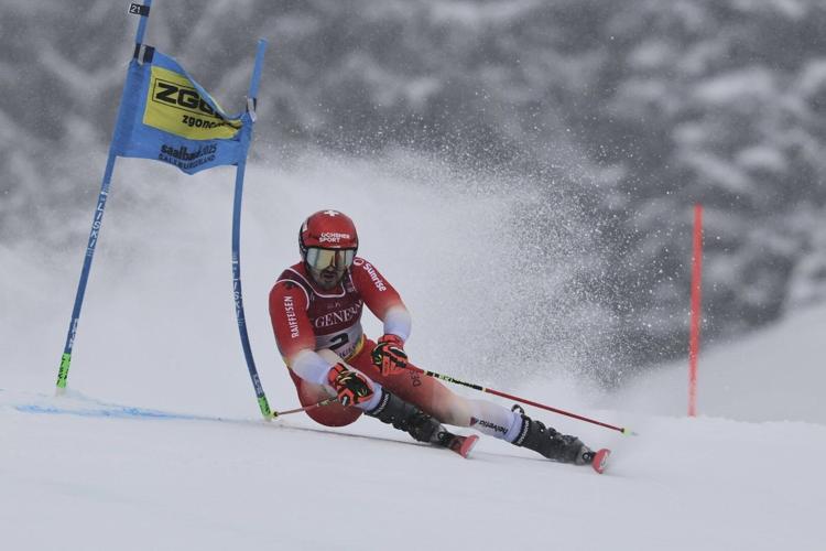 Austrian skier Raphael Haaser wins gold in men's giant slalom at the ...