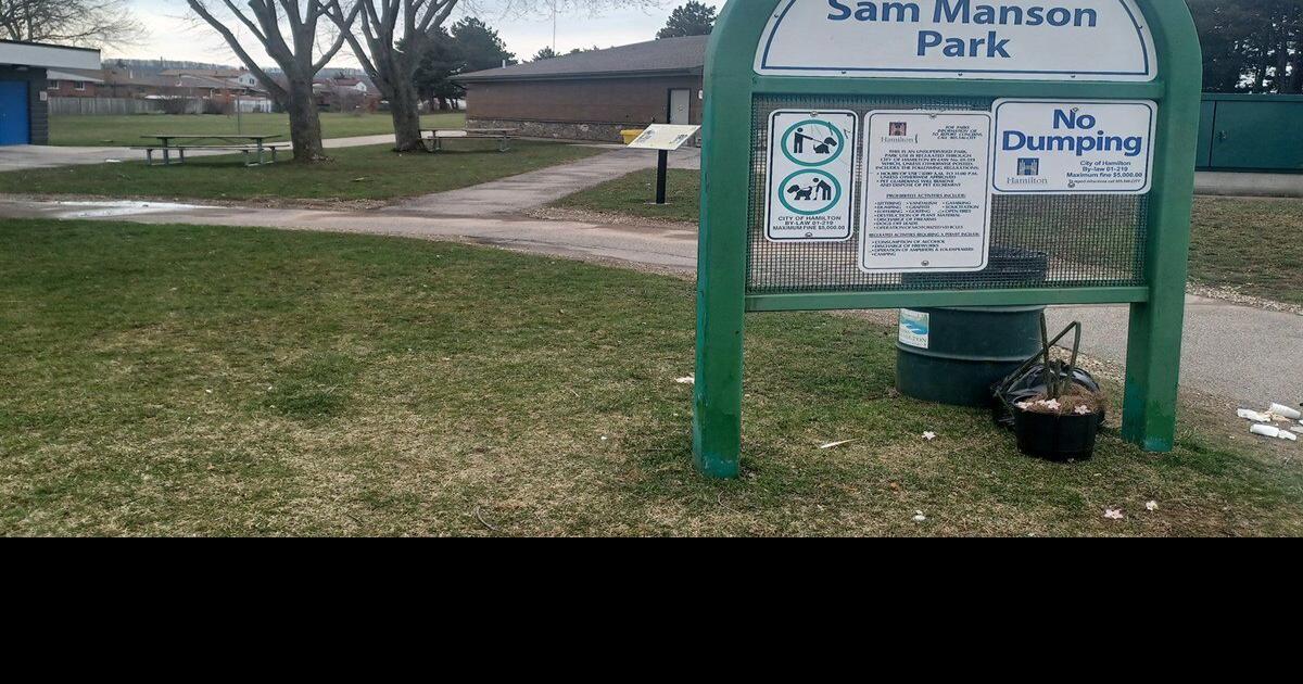 WHAT’S GOING ON HERE? Sam Manson Park