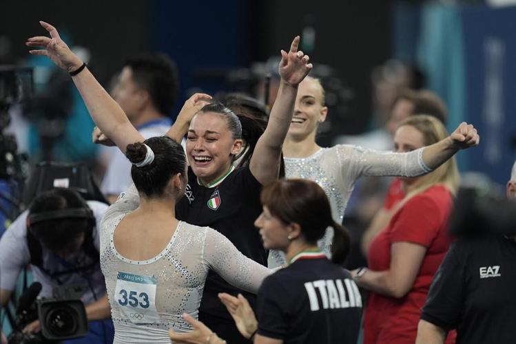 For Italy and Brazil, losing to Simone Biles' US team at the Olympics ...