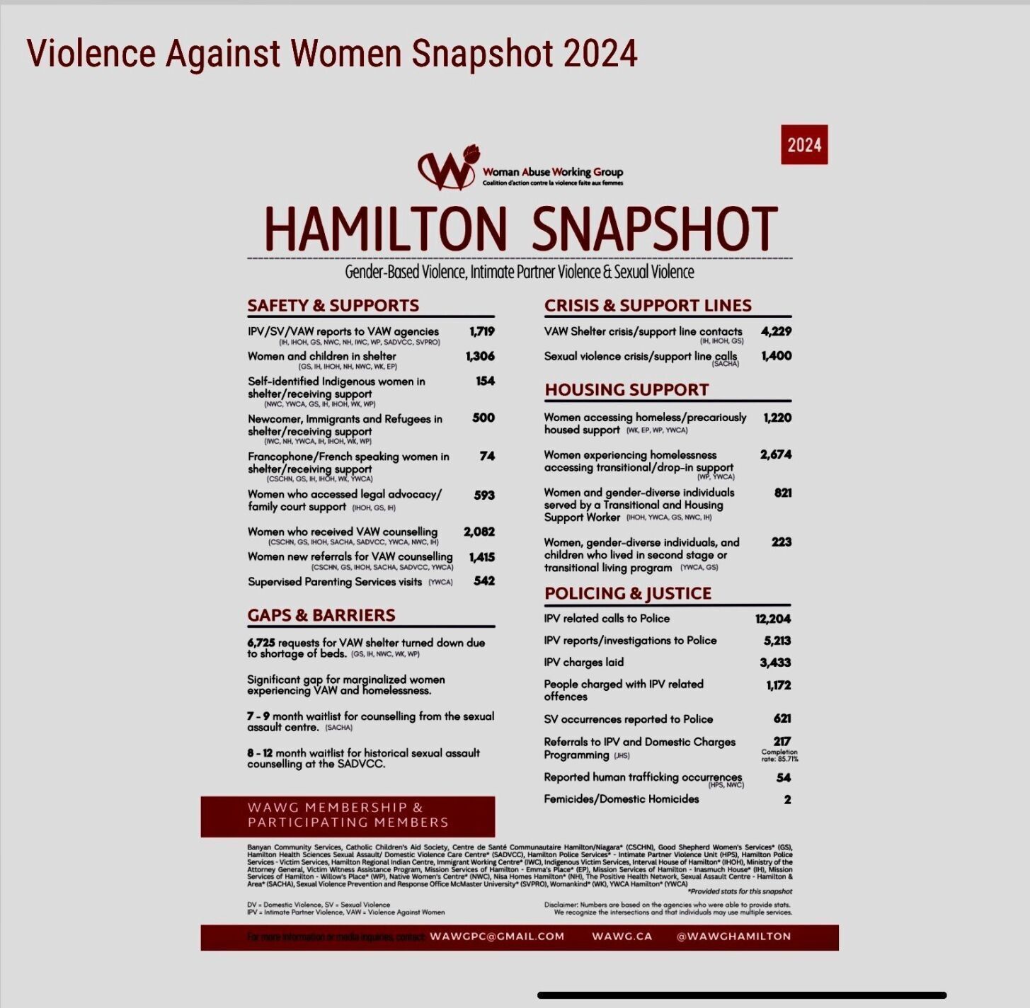 ‘Snapshot’ tells story of gender-based violence in Hamilton