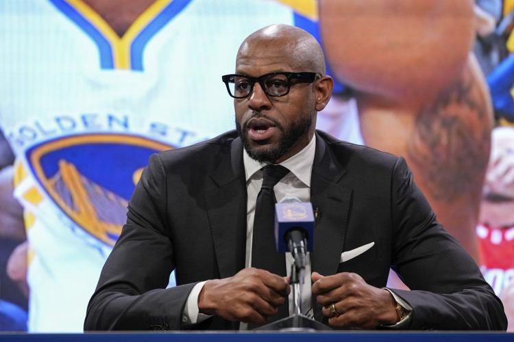 Andre Iguodala has his number retired by the Warriors as a winner of an ...