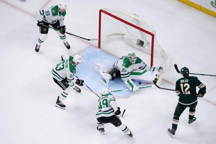 Boldy steps up for the Wild against the Stars with a 'big-man game' to ...