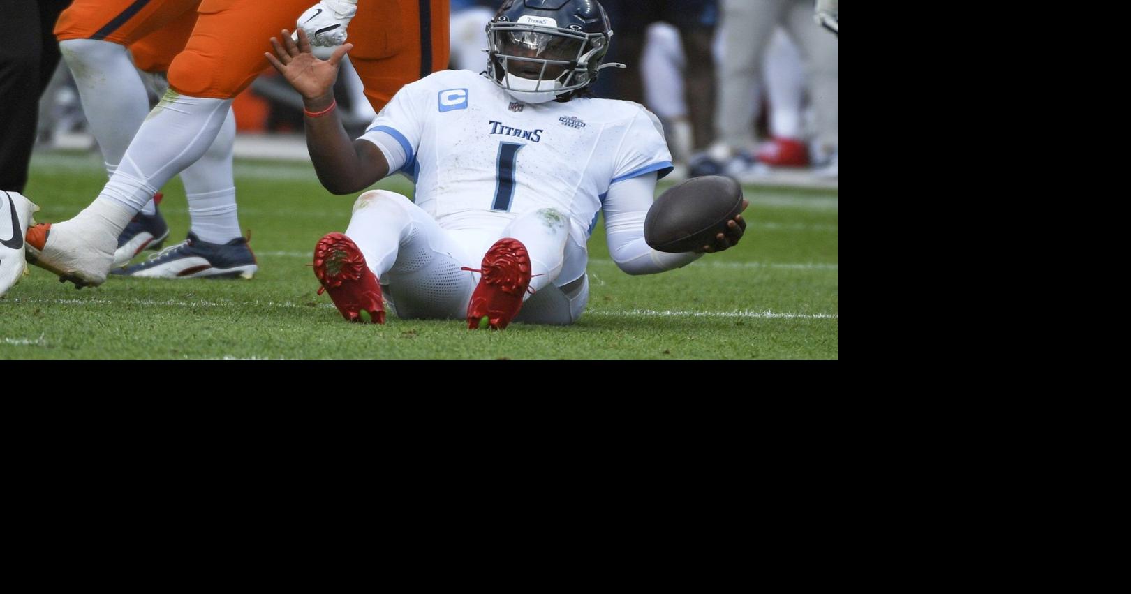 Denver's defense swarms top overall draft pick as Titans' Cam Ward ...