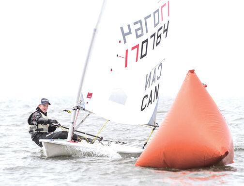 With the wind in his sails