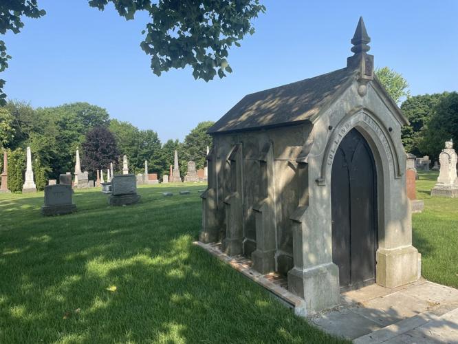 Public gets what might be last look at farm equipment shrine