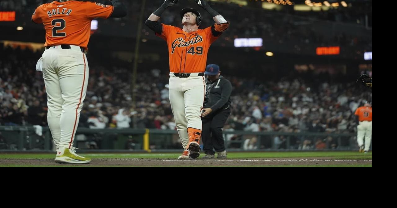 Fitzgerald hits 2 home runs, Harrison strikes out 11 and Giants beat ...