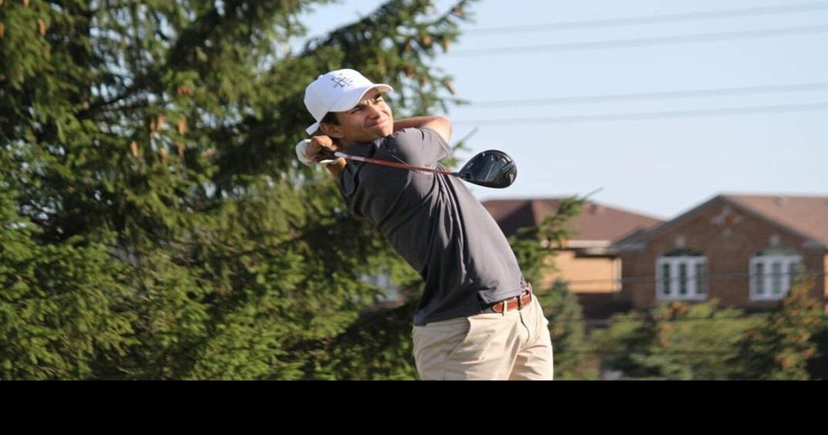 Ancaster’s Ethan Irvine leads the way to Ontario Summer Games golf gold