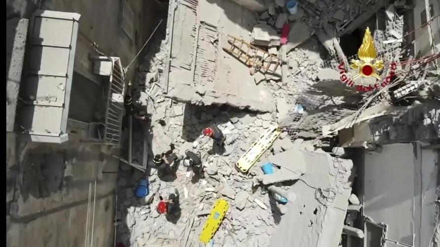 3 survivors rescued from rubble of collapsed apartment building in ...
