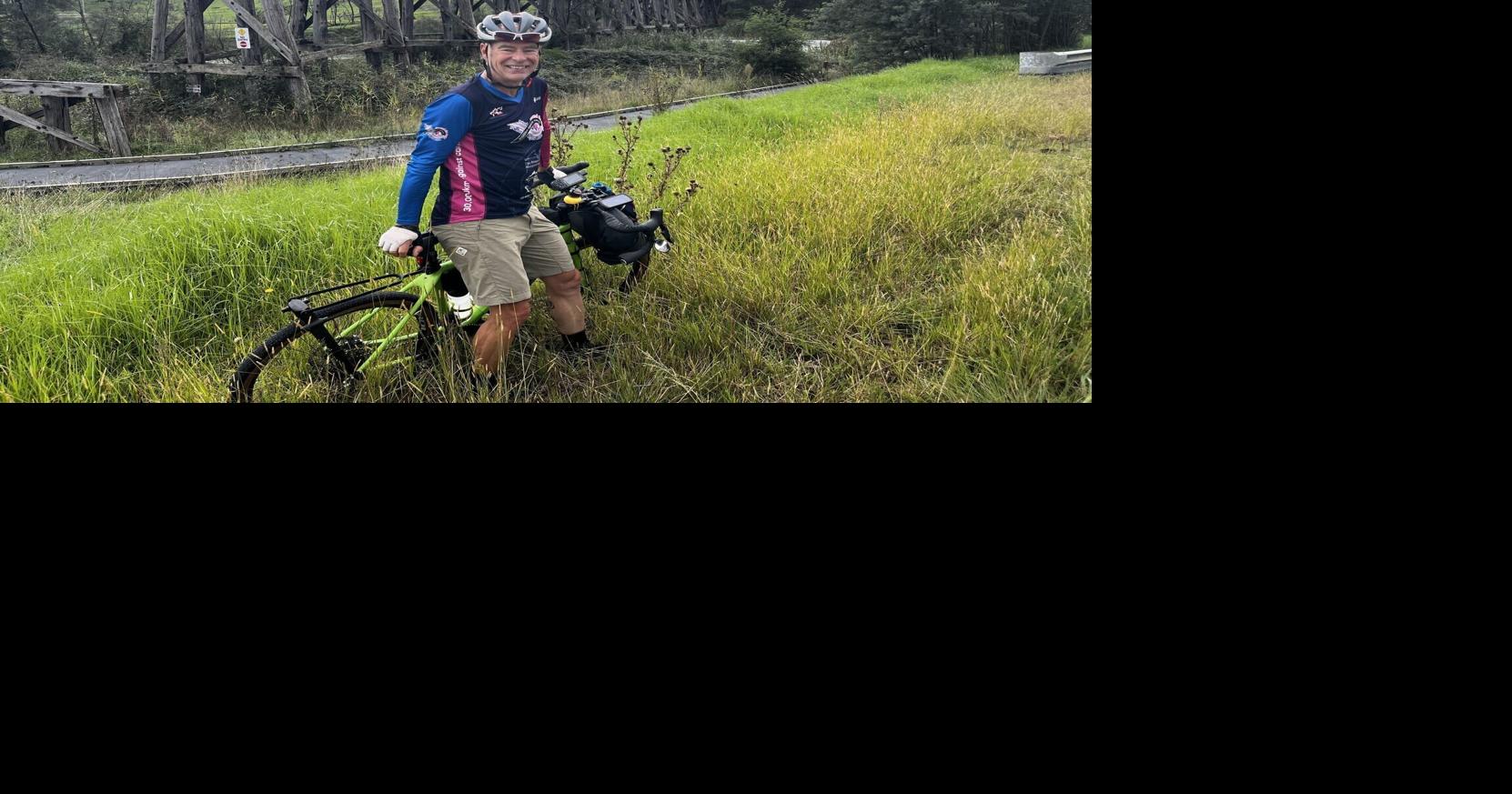 Barrie cyclist says he’s the oldest to bike around the world