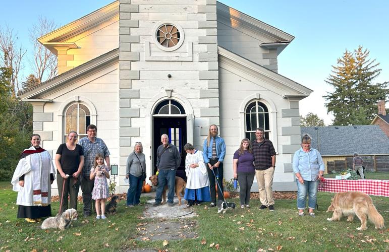 Prayers for pups at Norfolk County church service