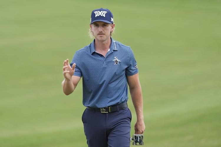 Former security guard Jake Knapp leads the Byron Nelson after 2 rounds