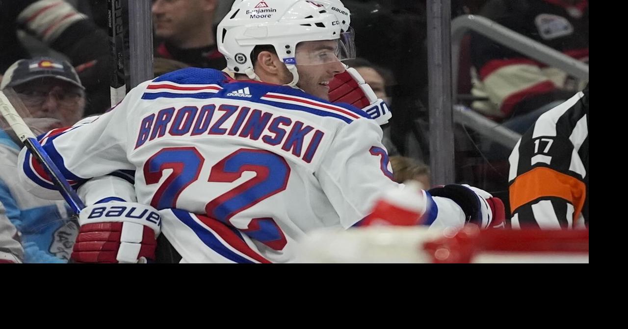 Rangers and forward Jonny Brodzinski agree on a 2-year contract extension