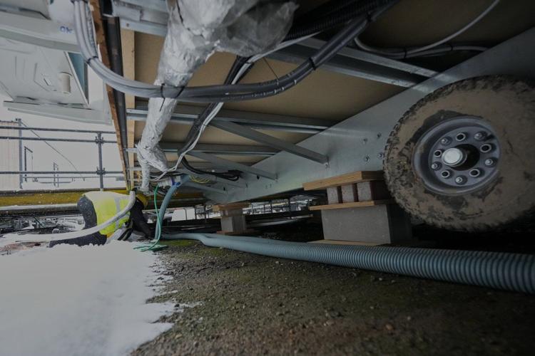 Behind the scenes of Cortina’s trailer-park Olympic Village: 400 mobile ...